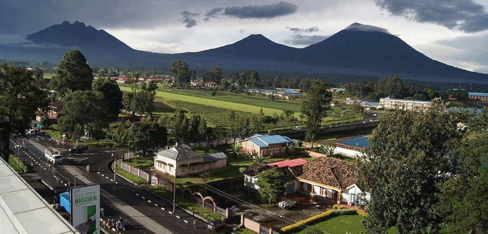 Musanze Town in Rwanda (Formerly Called Ruhengeri Town)