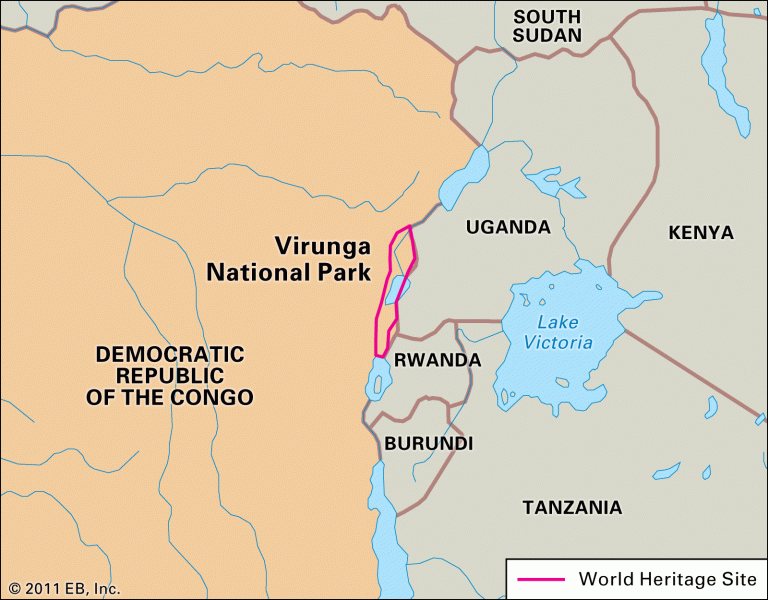 Virunga National Park Congo - Photos, Map & Tourism